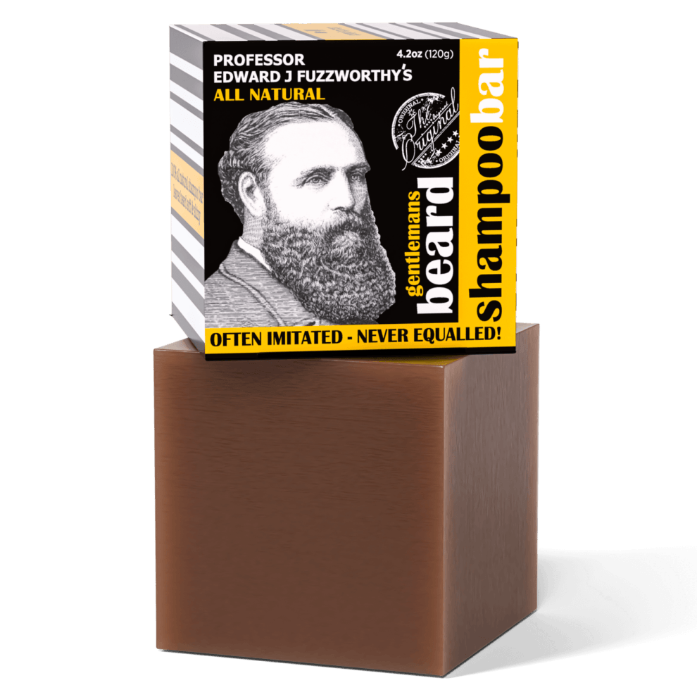 Professor Edward J Fuzzworthy’s Gentleman’s Beard Gloss Shampoo Bar ...